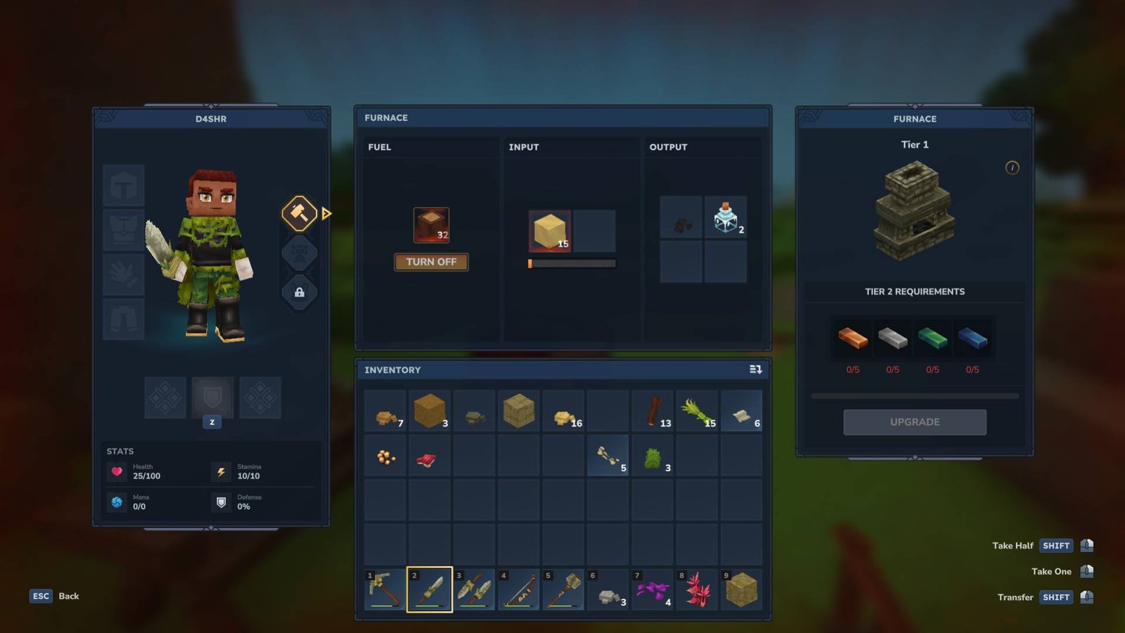 Hytale - How to Craft Empty Potion Bottles - TheGamesWatch