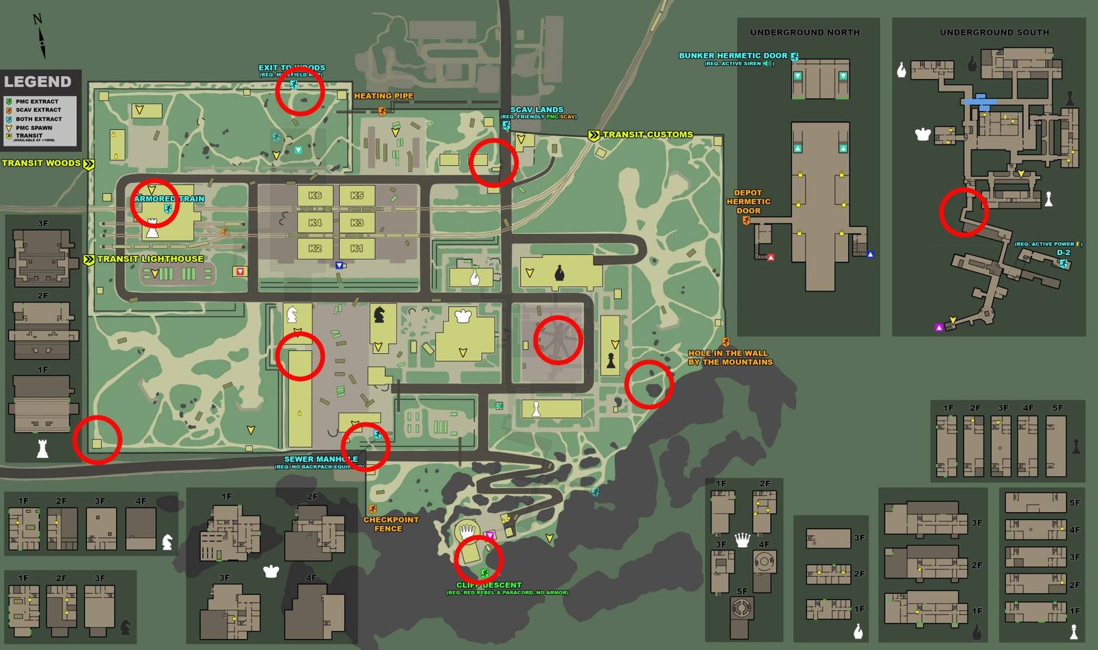 Escape From Tarkov - Duck Hunt Quest Locations - TheGamesWatch