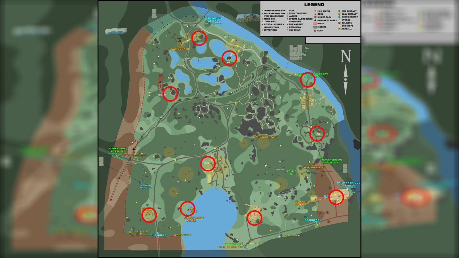 Escape From Tarkov - Duck Hunt Quest Locations - TheGamesWatch
