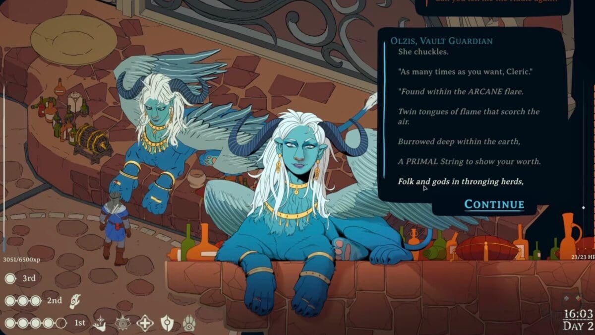 Esoteric Ebb - Sphinx Riddle Correct Answer - TheGamesWatch