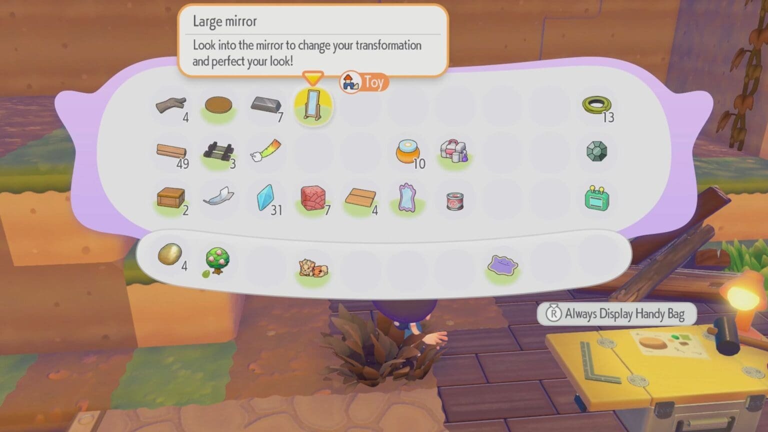 Pokémon Pokopia - How To Change Appearance - TheGamesWatch
