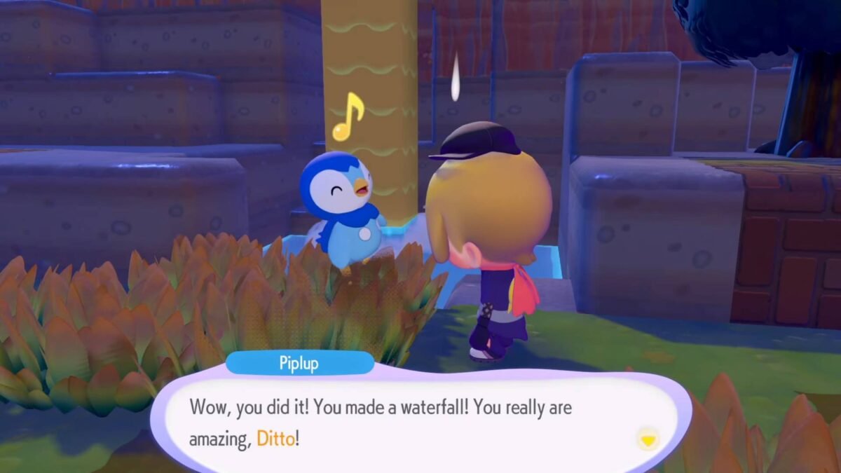 Pokémon Pokopia - How to Create Waterfalls - TheGamesWatch